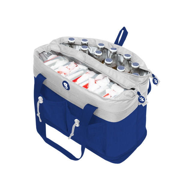 Geckobrands | 2 Compartment Tote Cooler