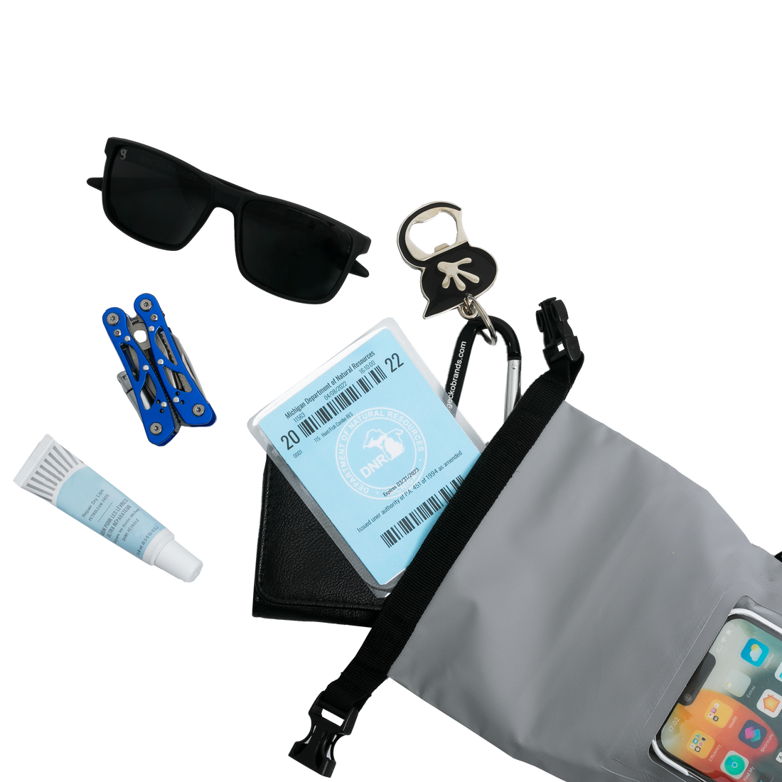 Geckobrands | Waterproof Phone Tote