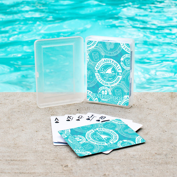 Geckobrands | Margaritaville Waterproof Playing Cards